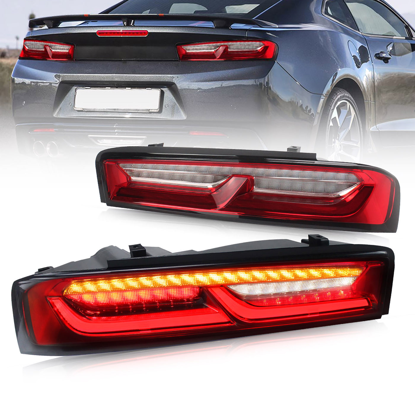 16-18 Chevrolet Camaro LED Tail Lights — VLAND Factory