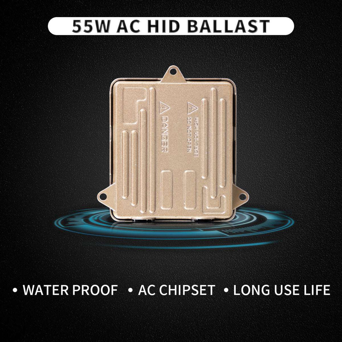 VLAND 2PCs D2H Xenon Headlight Bulbs Conversion HID KIT with Ballast 1 — VLAND Factory