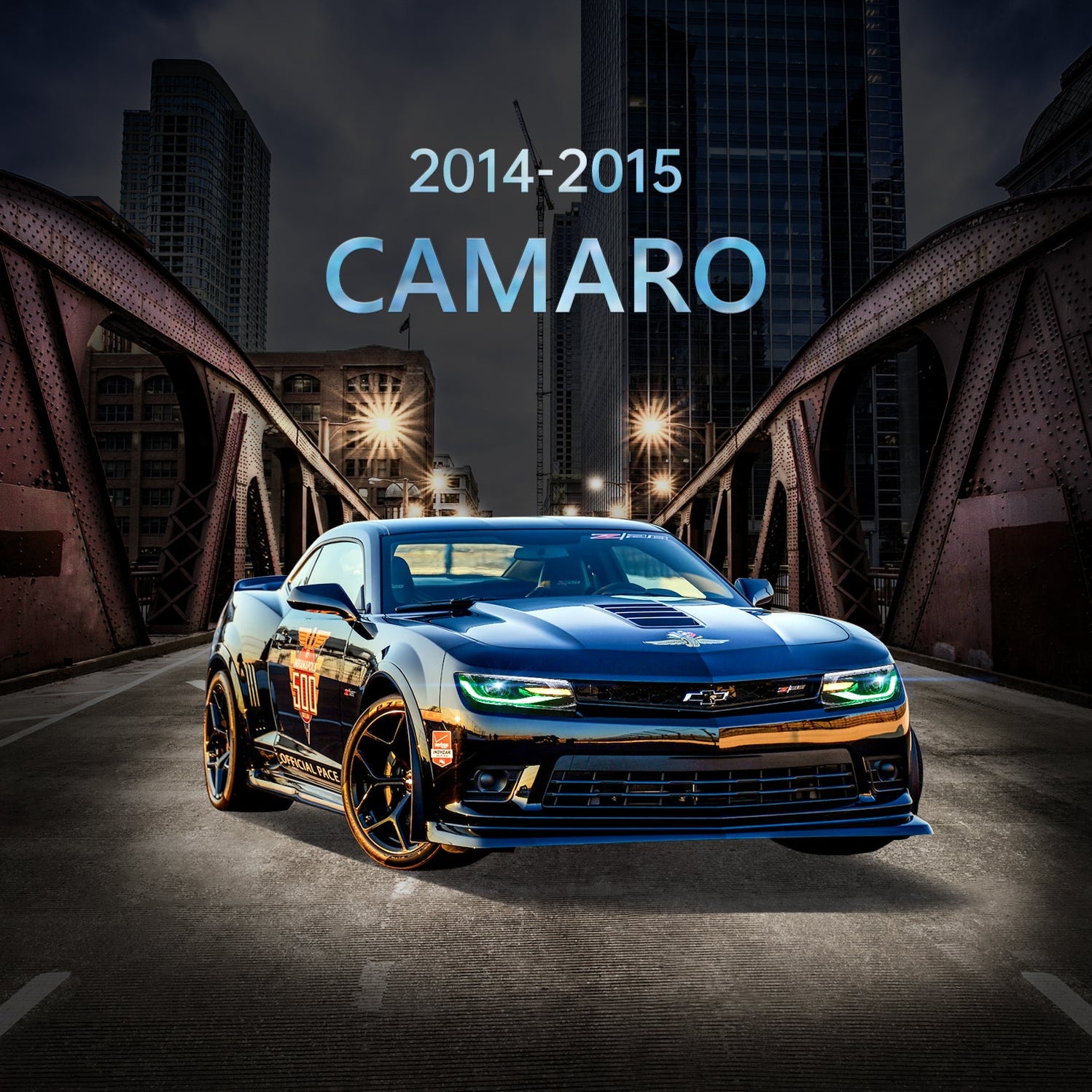 Home VLAND RGB LED Headlight For Chevrolet Camaro 2014-2015 with ...