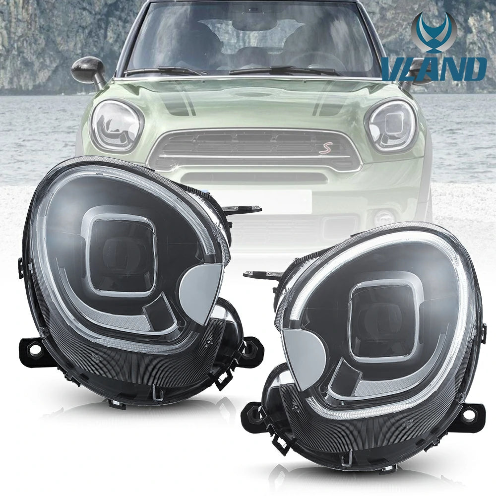 10-16 Mini Cooper Countryman R60 1st Gen LED Headlights — VLAND Factory