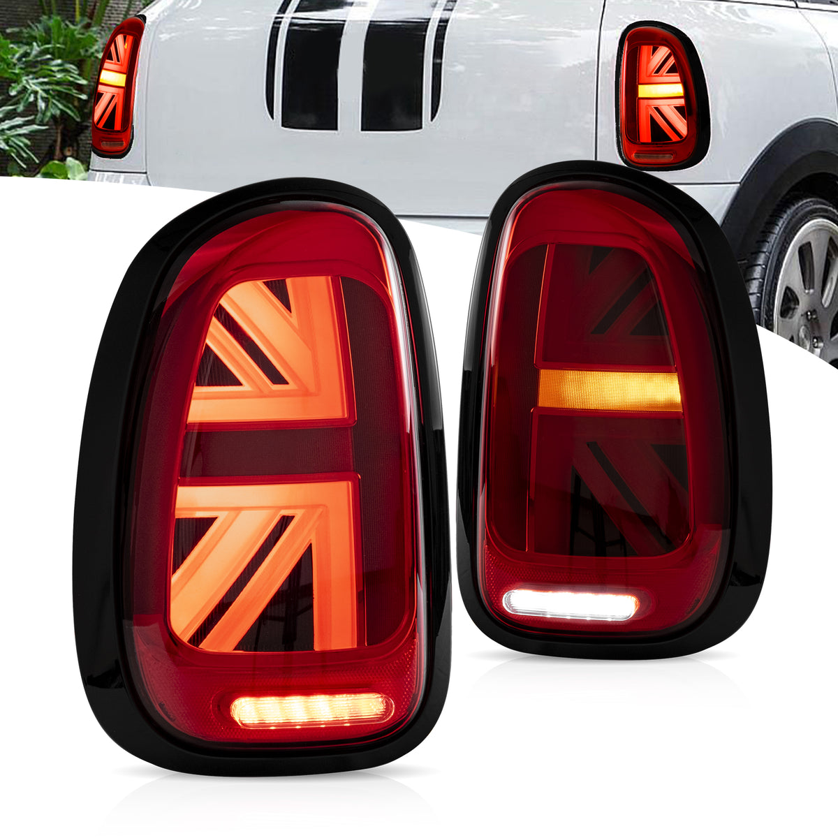 Vland LED Tail Lights I For Mini Cooper Countryman R60 2010-2016 (Firs ...