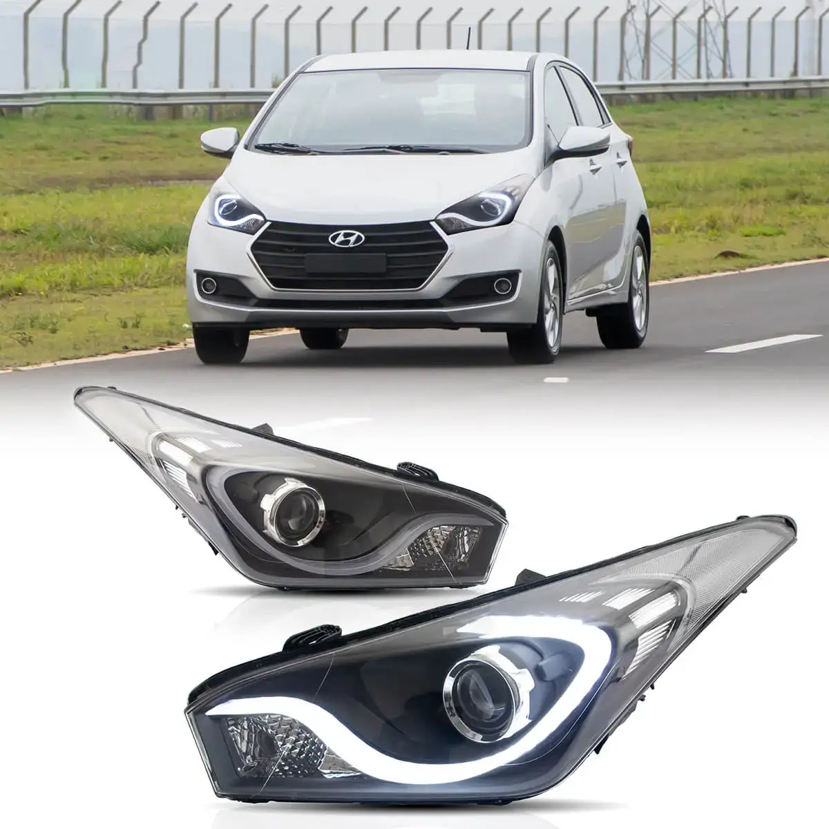 VLAND LED Head Lights for Hyundai HB20 2013-2019 — VLAND Factory