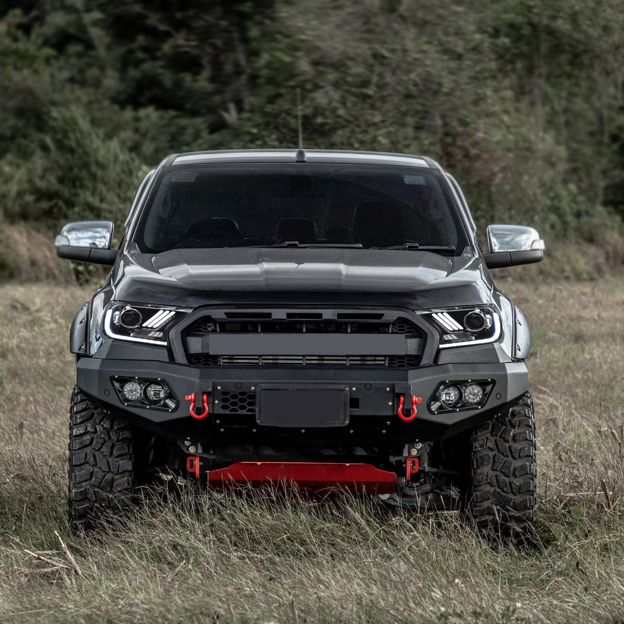 VLAND LED Headlights Ford Ranger PX2 PXS 2016-2020 With Sequential Ind ...