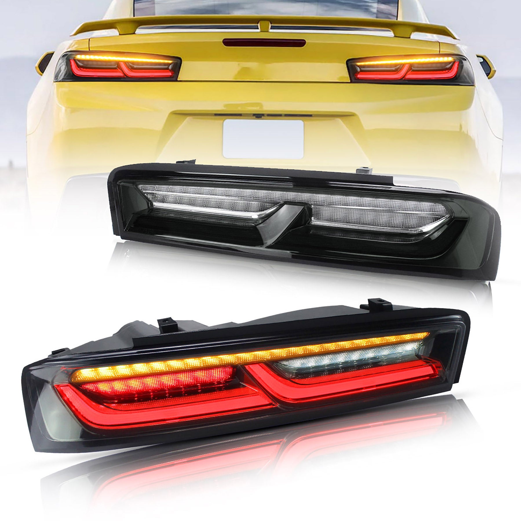 16-18 Chevrolet Camaro LED Tail Lights — VLAND Factory